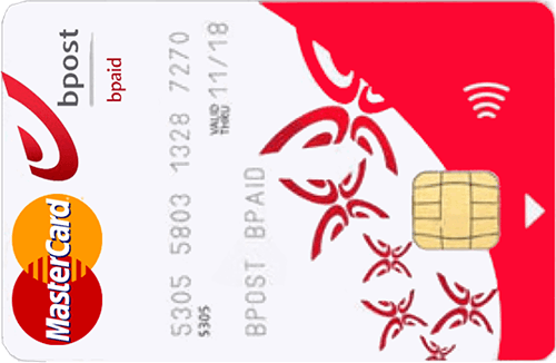 Bpaid prepaid Mastercard de Bpost | Demande en ligne